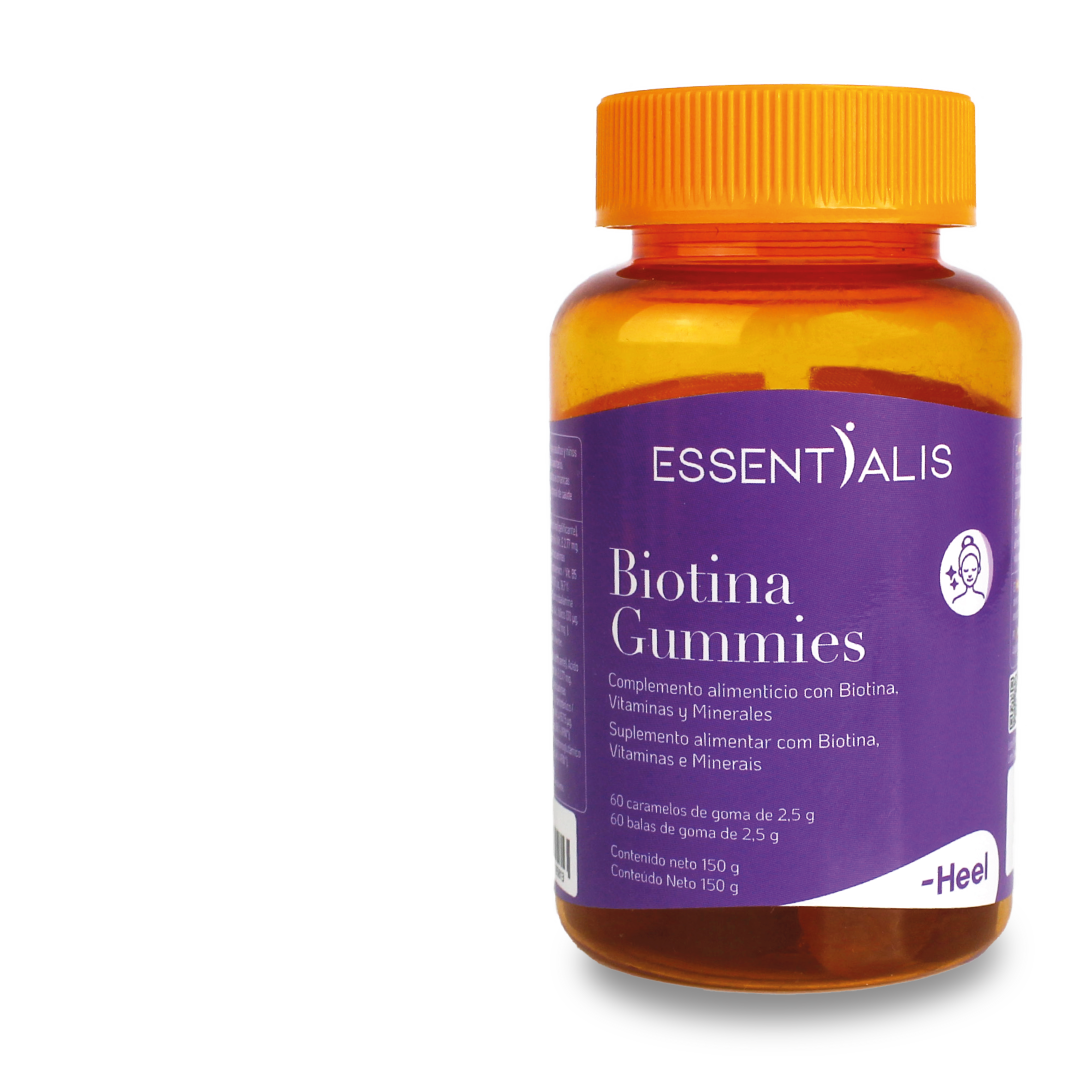 Complemento alimenticio Essentialis Biotina Gummies | Essentialis